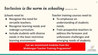 Paper presentation on teacher training modules | PPTX