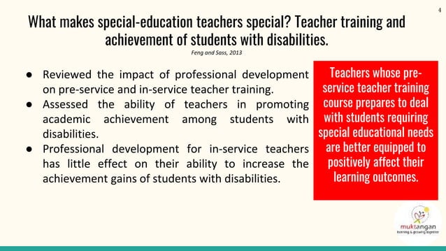 Paper presentation on teacher training modules | PPT