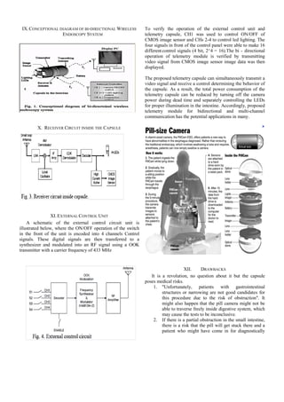Pill Camera - An Application of Bio Medical Technology | PDF