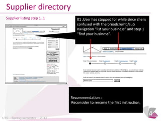 Paper prototype test report | PPT