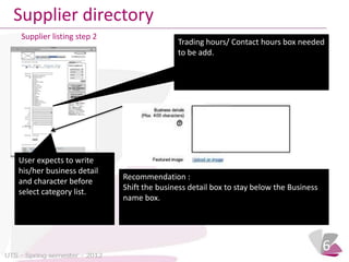 Paper prototype test report | PPT