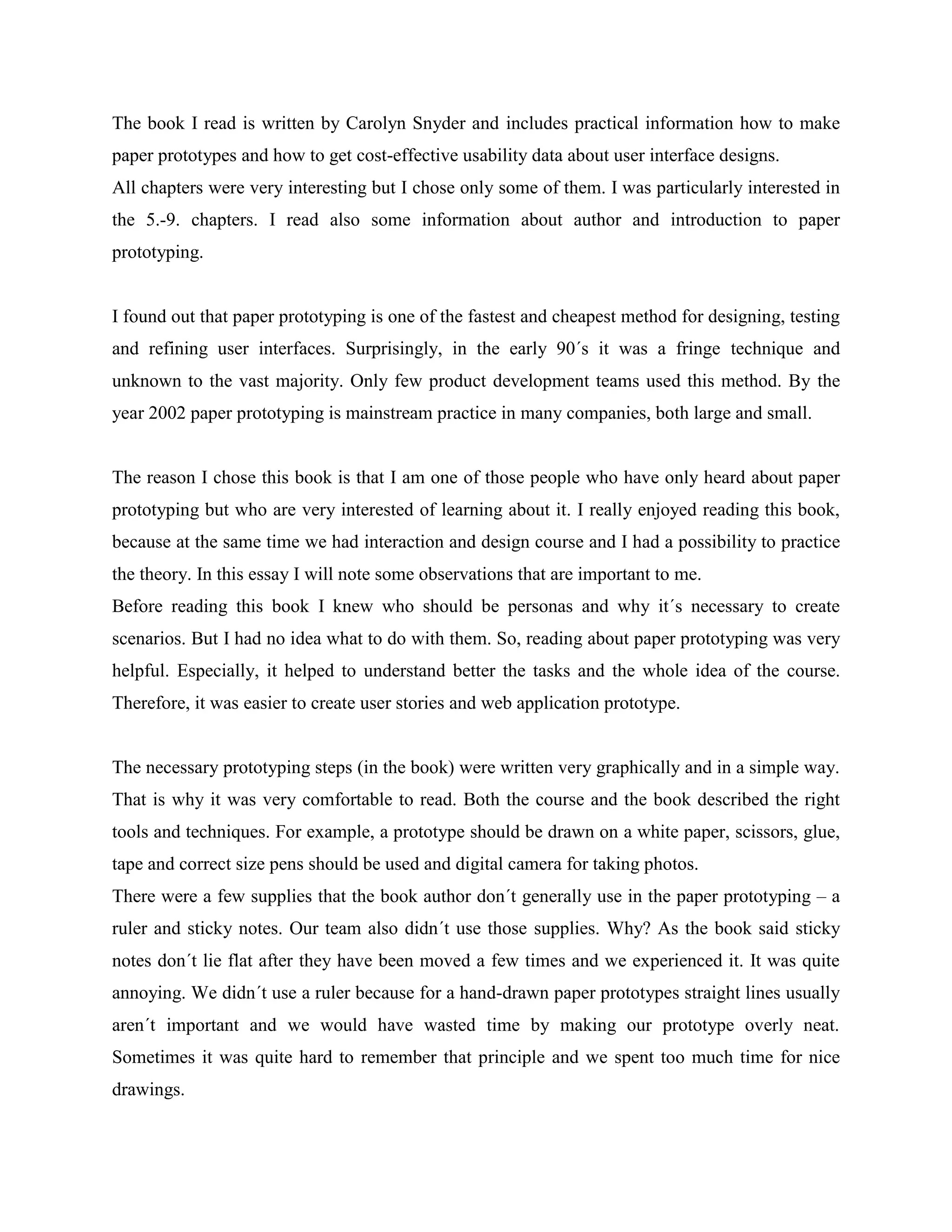 Paper prototyping | PDF