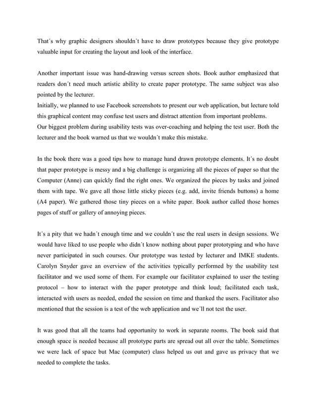 Paper prototyping | PDF