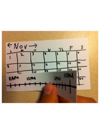 MyTime - Paper prototyping | PDF