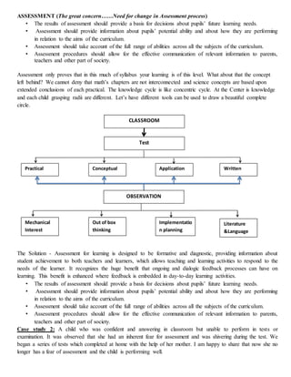 FORMATIVE TO SUMMATIVE ASSESSMENT | PDF