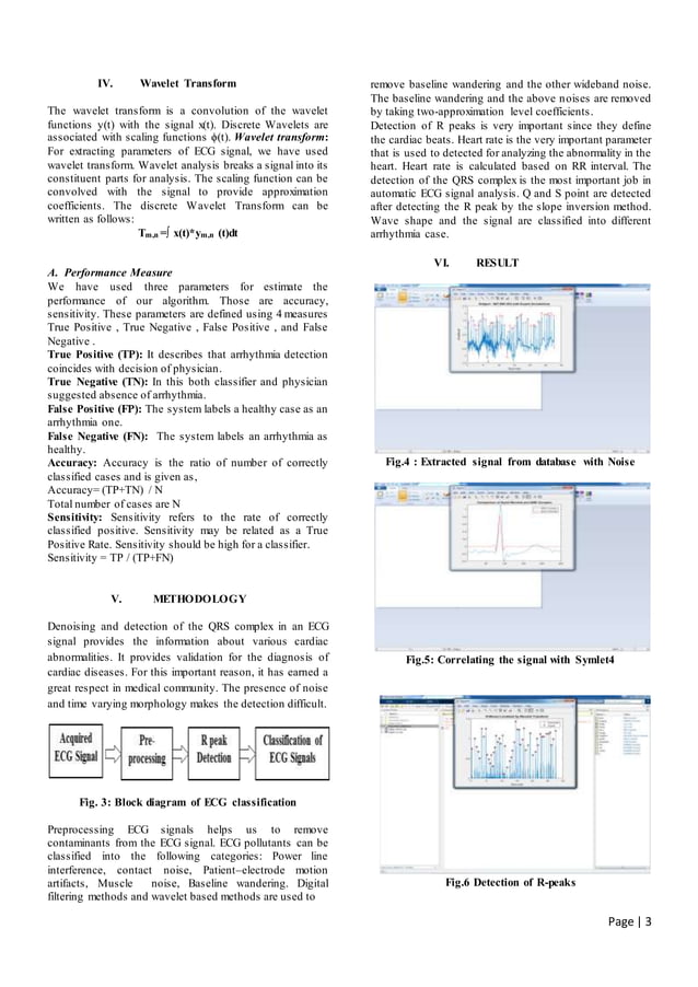Classification and Detection of ECG-signals using Artificial Neural Networks | PDF