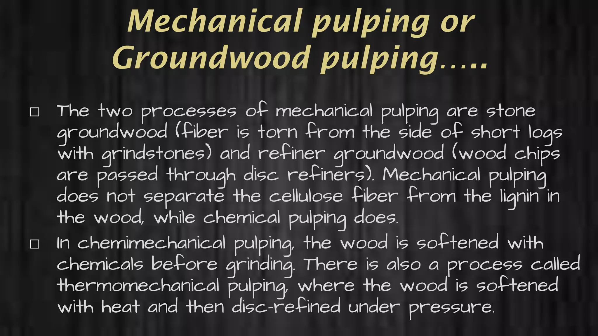 Paper&pulp industry assingment final | PPTX