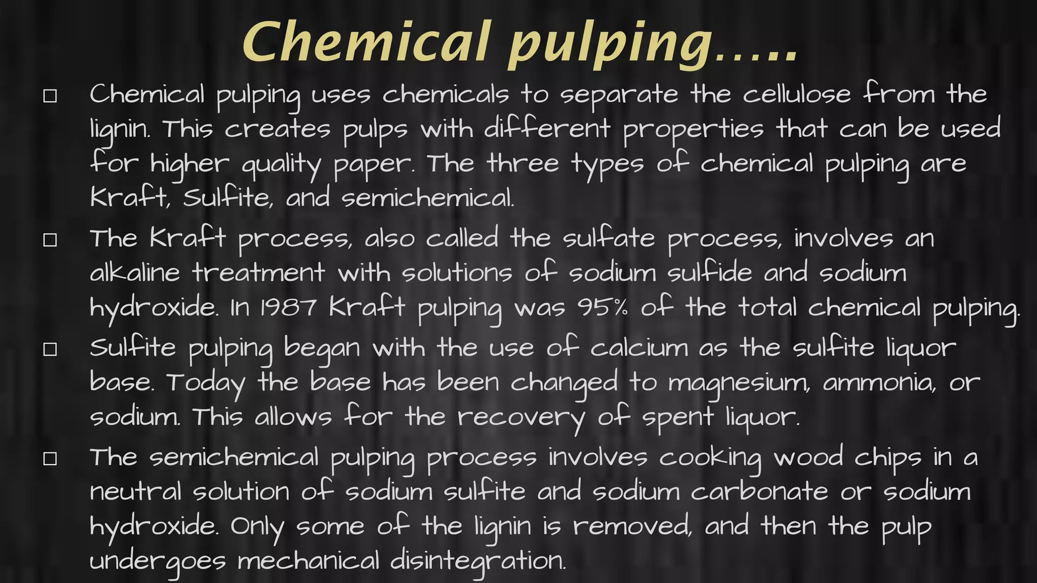 Paper&pulp industry assingment final | PPTX