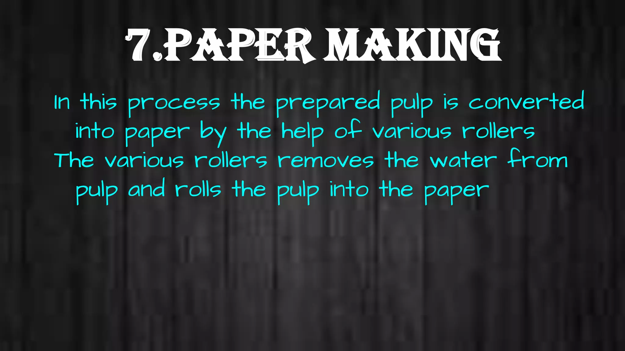 Paper&pulp industry assingment final | PPTX