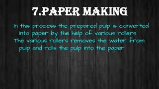 Paper&pulp industry assingment final | PPTX