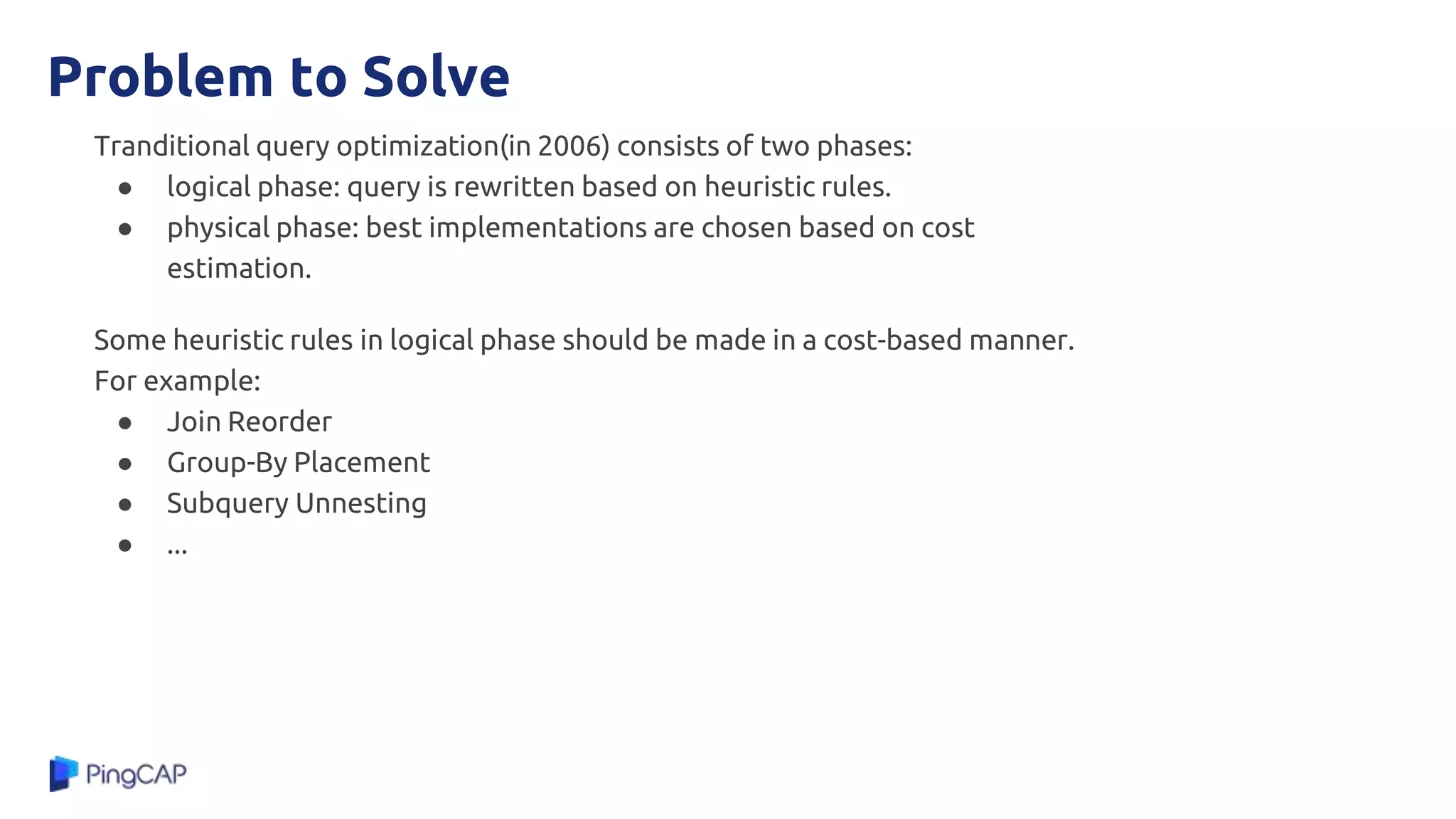 Paper Reading Cost Based Query Transformation In Oracle Pptx Databases Computer Software