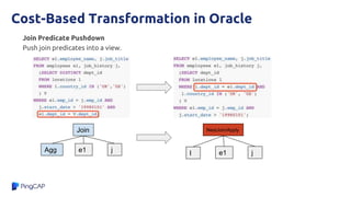 Paper reading: Cost-based Query Transformation in Oracle | PPTX