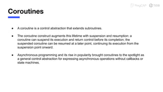 [Paper reading] Interleaving with Coroutines: A Practical Approach for Robust Index Joins | PPT