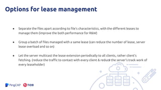 [Paper Reading] Leases: An Efficient Fault-Tolerant Mechanism for Distributed File Cache ...