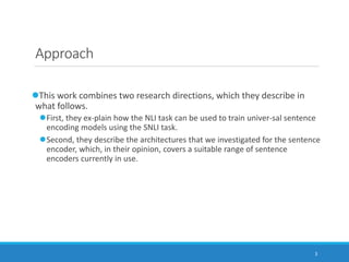 [Paper Reading] Supervised Learning of Universal Sentence ...