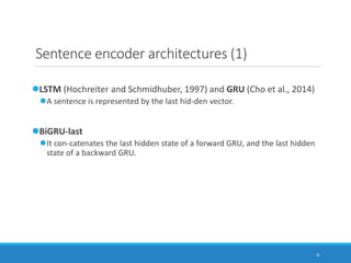 [Paper Reading] Supervised Learning of Universal Sentence ...