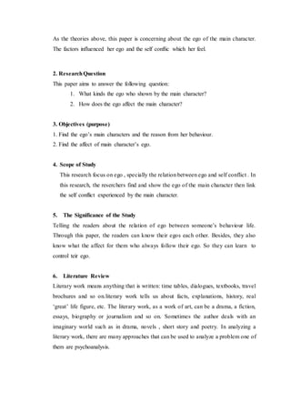 Paper Research of Short Story | DOCX
