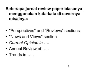 Paper review | PPT
