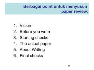 Paper review | PPT