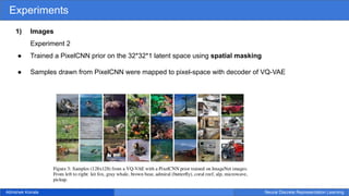 Neural Discrete Representation Learning - A paper review | PDF