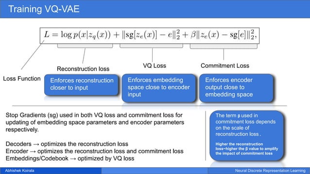 Neural Discrete Representation Learning - A paper review | PDF
