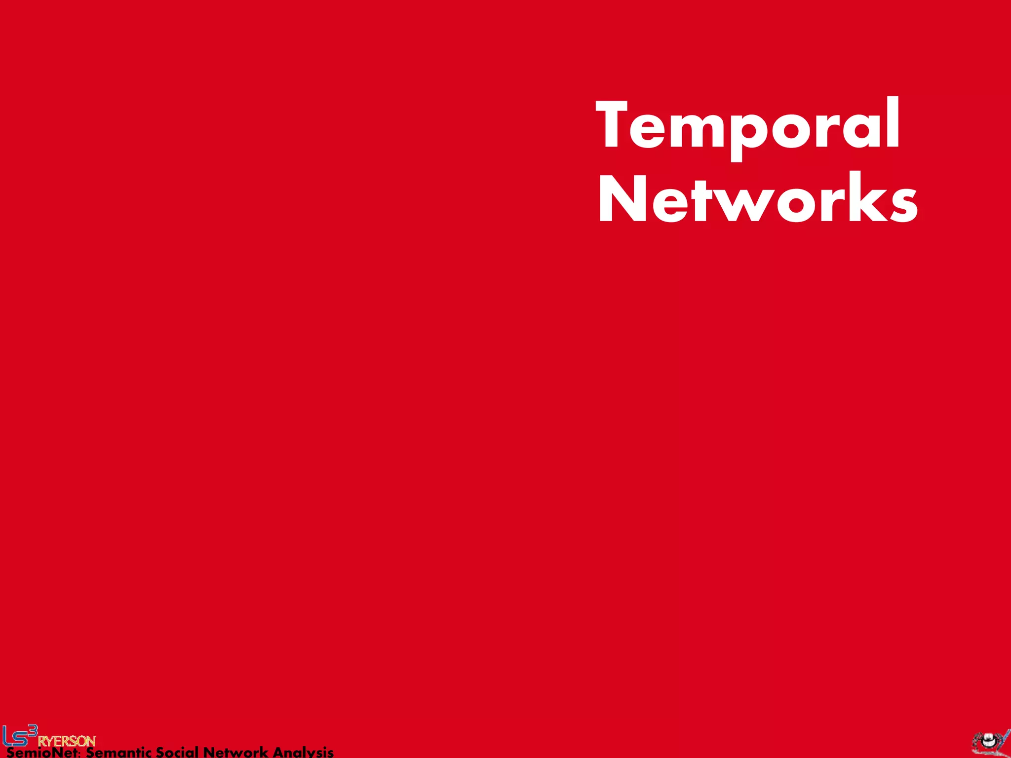 Temporal Network | PPTX