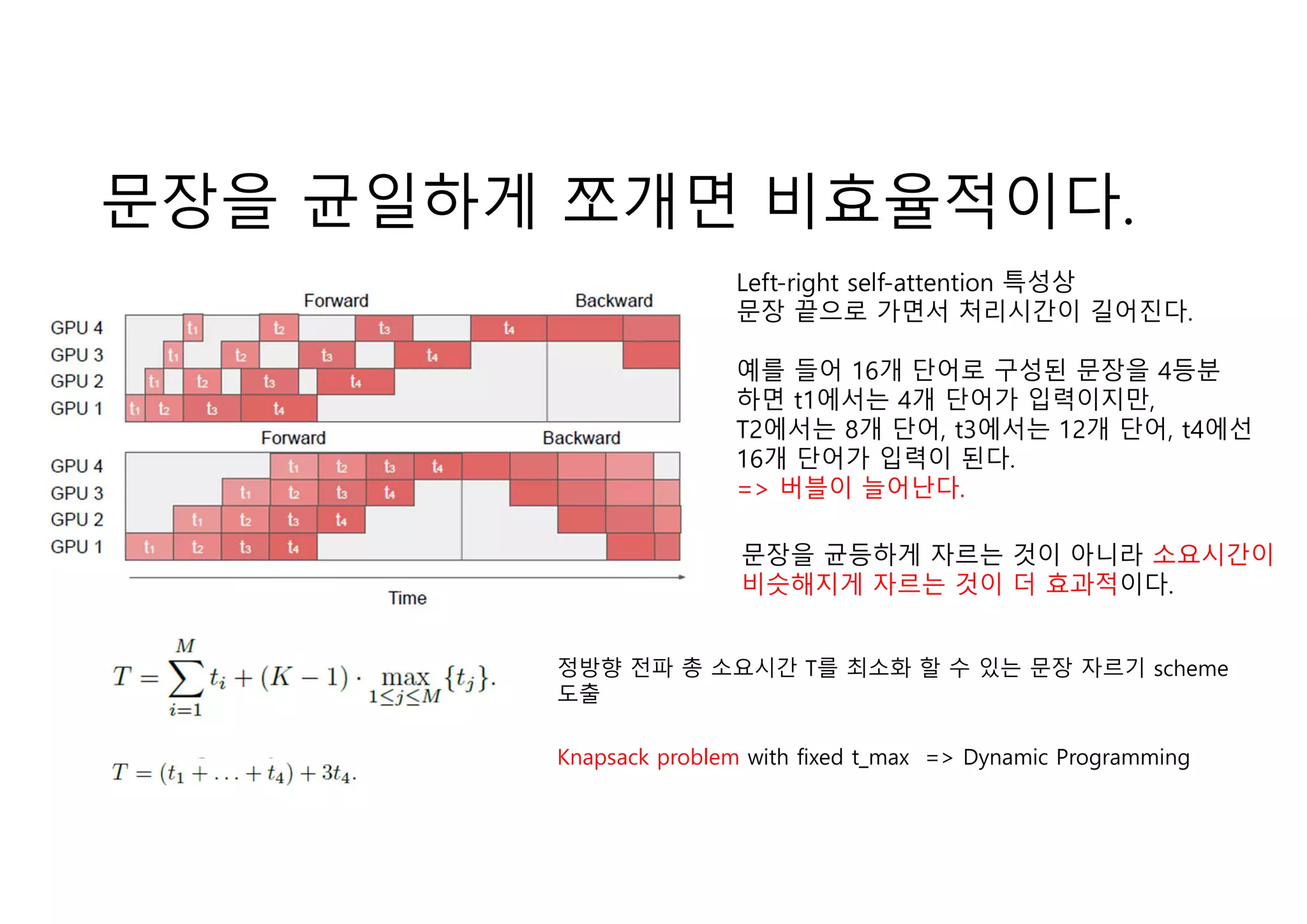 [Paper review] tera pipe: token level pipeline parallelism for training large-scale language ...