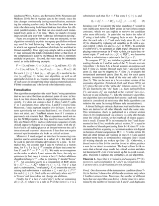 Parallel Materialisation of Datalog Programs in Centralised, Main-Memory RDF Systems | PDF