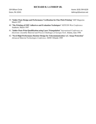 Papers lathrop | PDF