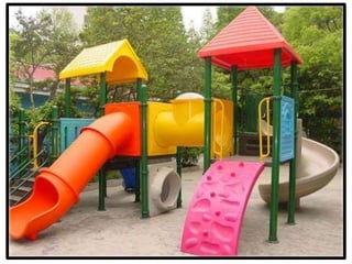 Paper sculpture playgrounds | PPTX