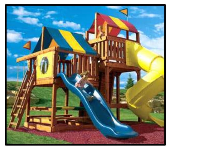Paper sculpture playgrounds | PPTX