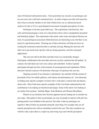 Thesis Paper Prototype | PDF