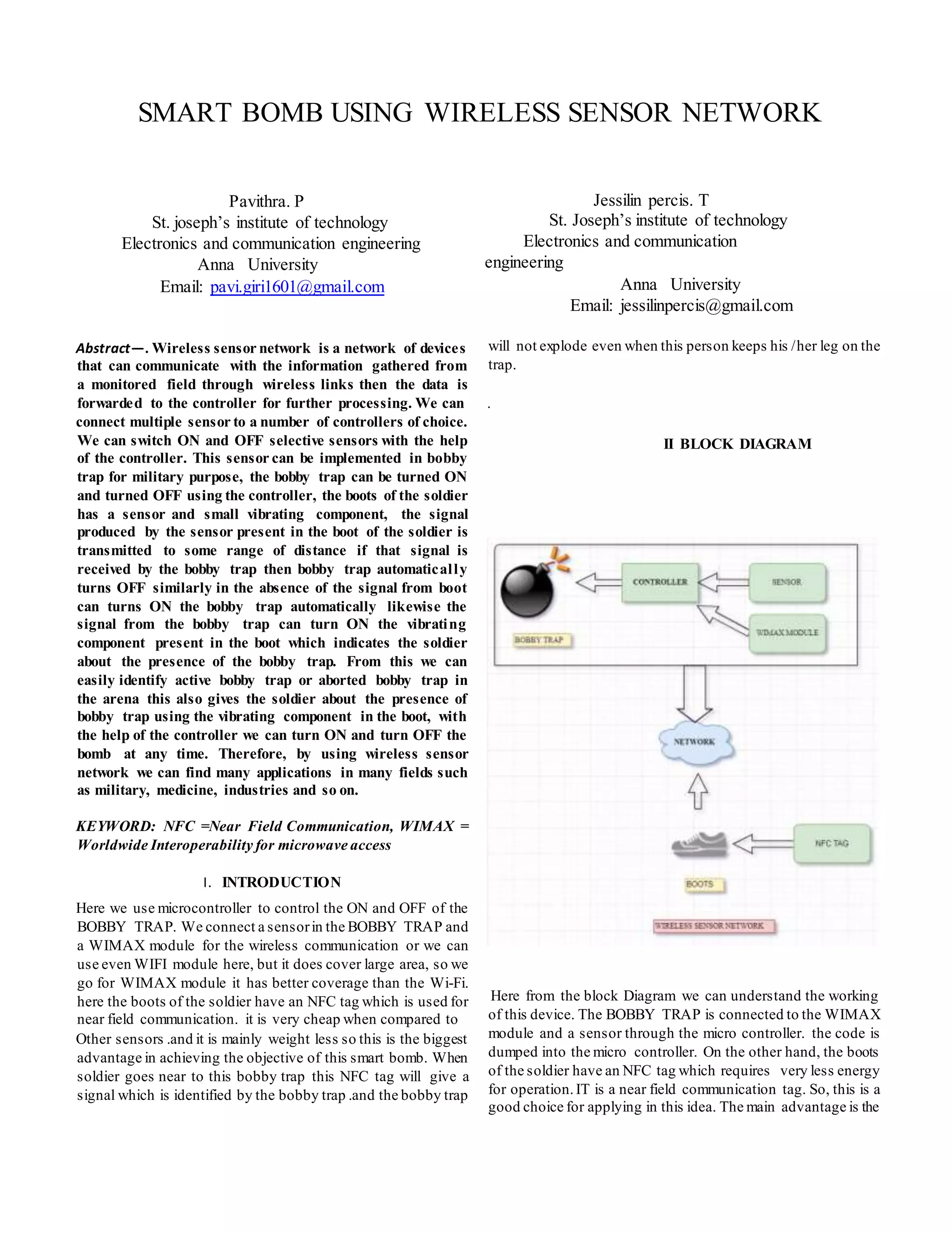 Paper (smart bomb) | DOCX