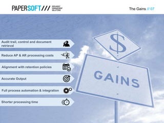 Papersoft AP & AR invoice processing | PPT