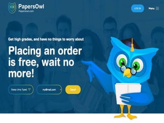 Papersowl website | PPT