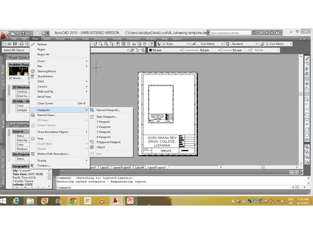 Paperspace in AutoCAD | PPT