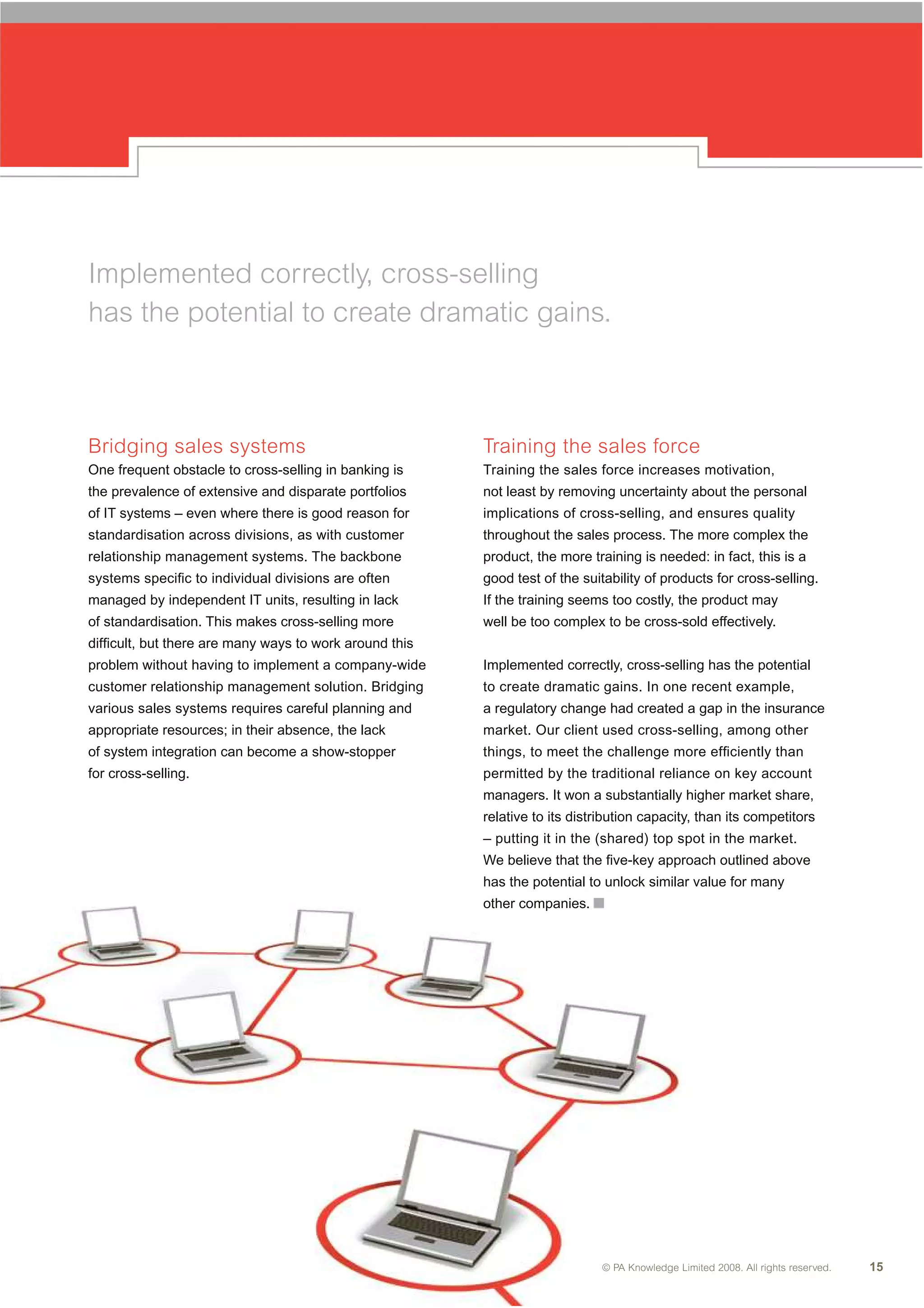 Cross-Selling: five keys to success in banking | PDF