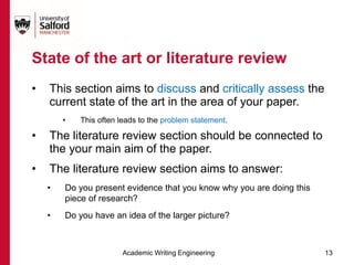Writing a Successful Paper (Academic Writing Engineering) | PDF