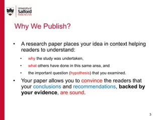 Writing a Successful Paper (Academic Writing Engineering) | PDF