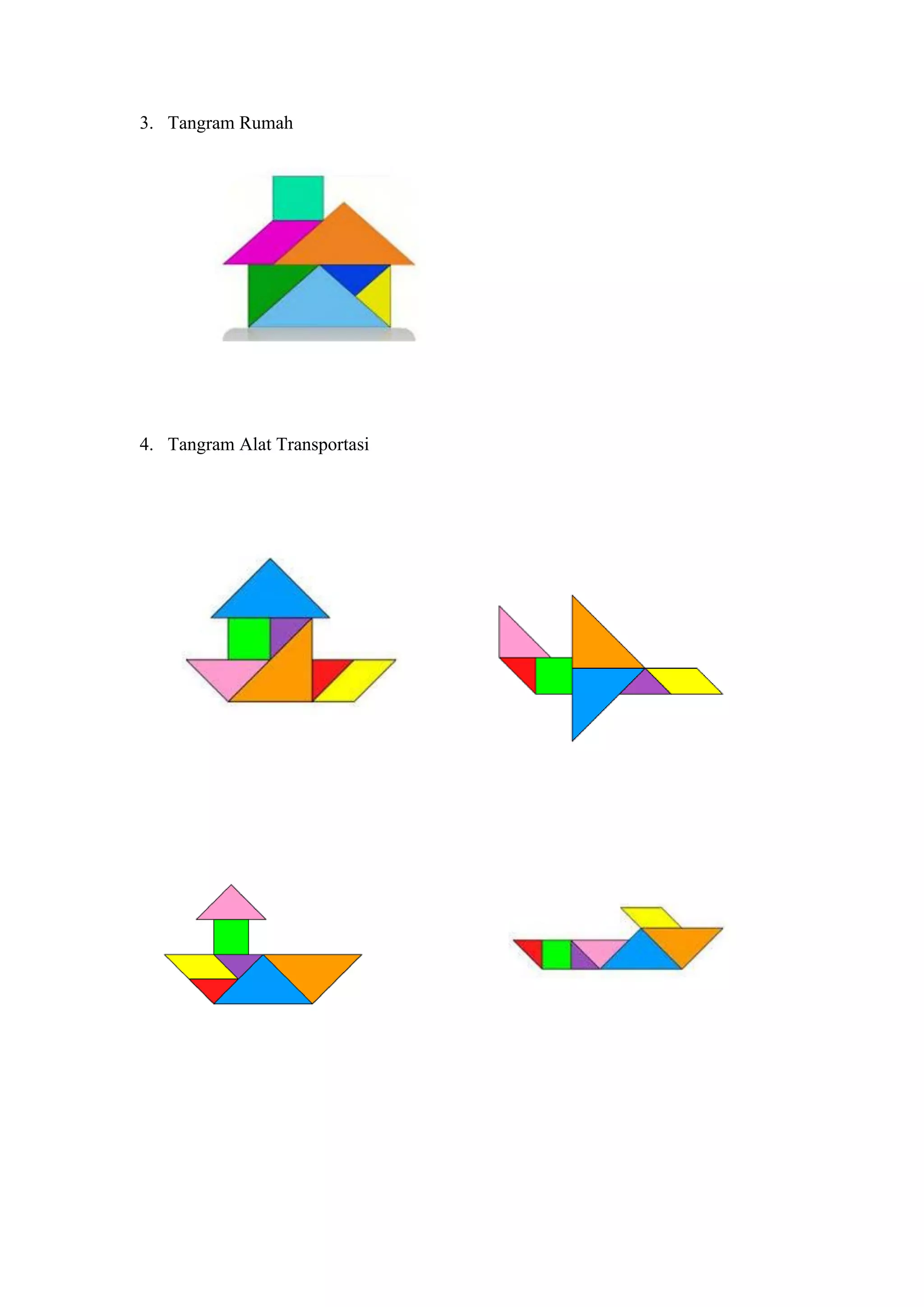 Paper tangram | PDF