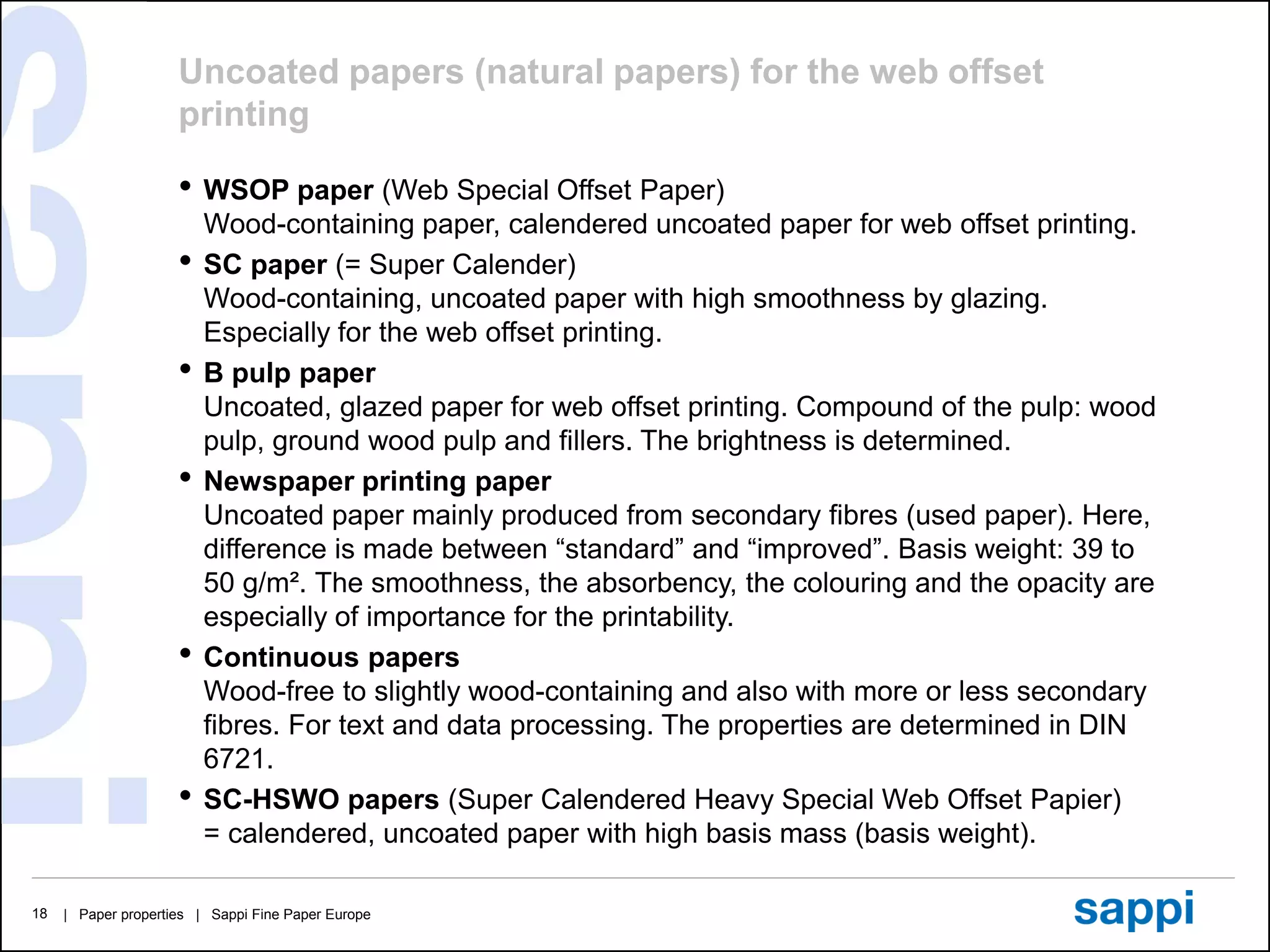 Papertechnology paper properties | PDF
