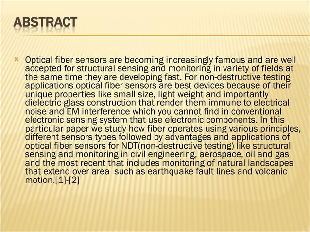 OPtical fiber Types | PPT