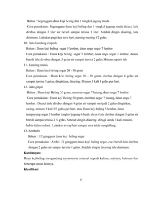 Paper Keci Beling tanaman obat | DOC