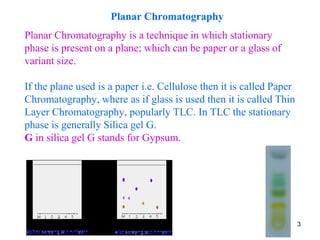 Paper & TLC Chromatography | PPTX