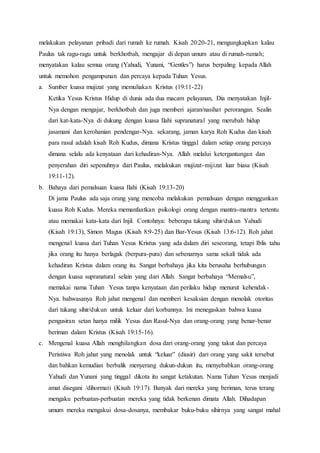 Tokoh Rasul Paulus | DOCX