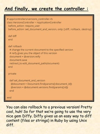 Paper trail gem | PDF