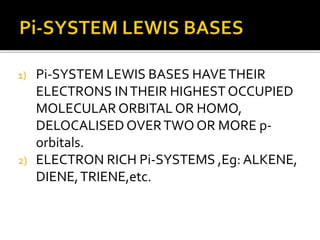 classification of lewis bases | PPTX