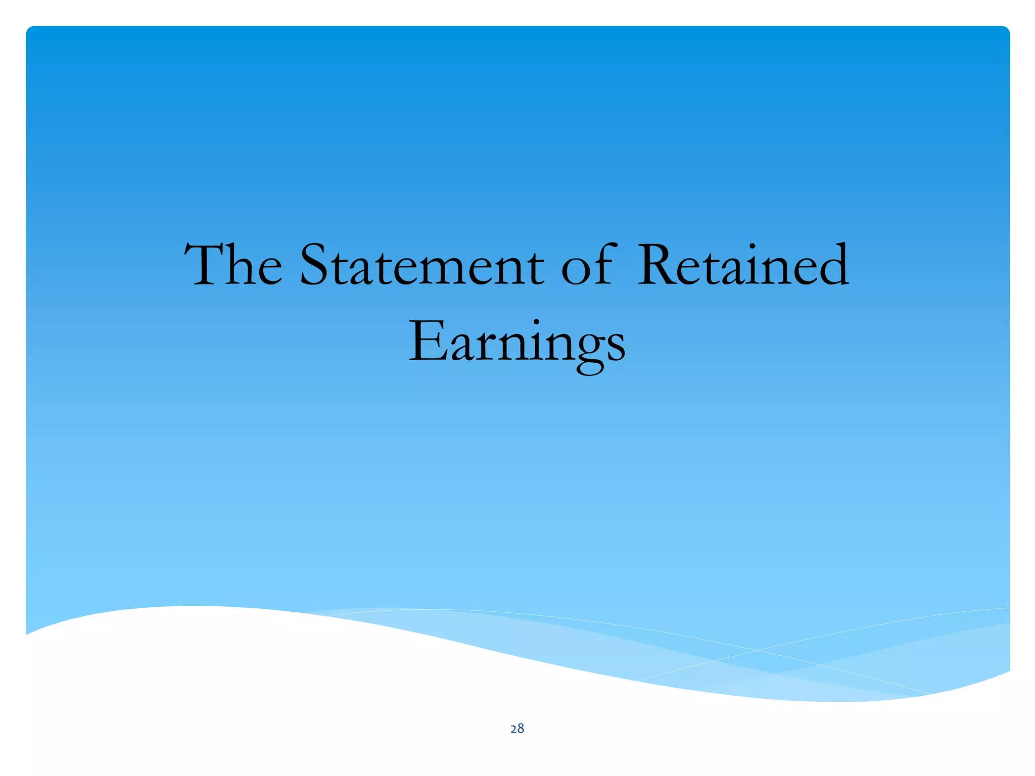 Basic financial reporting & statements | PPT