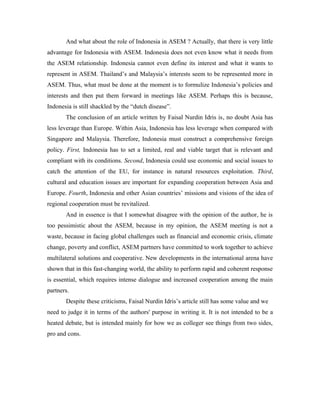 Does ASEM matter? | DOC
