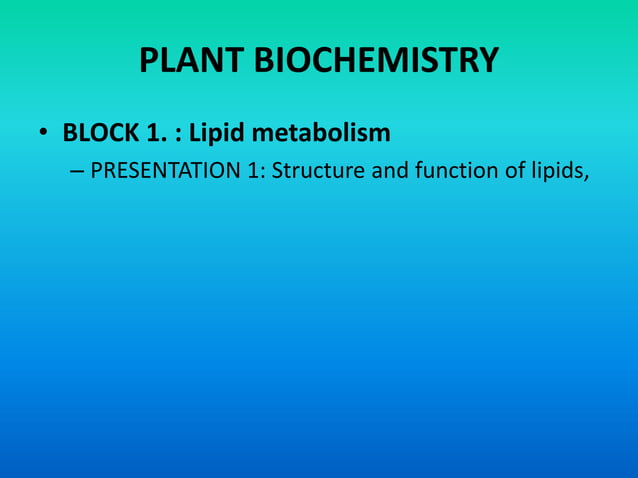 Lipids: Structure and Functions | PPTX | Chemistry | Science